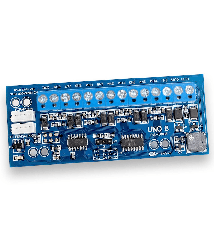 UNO8 8 Zone Expansion Board for UNO - Absolute Automation USA